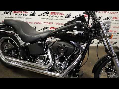 2007 Harley Davidson Softail FXSTB Night Train for sale @ Chris Hall Motorcycles Doncaster.