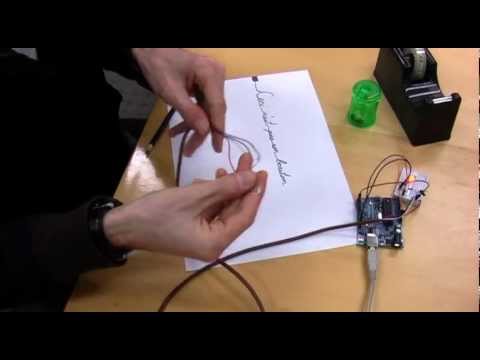 Use a pencil drawing as a capacitive touch sensor with Arduino ...
