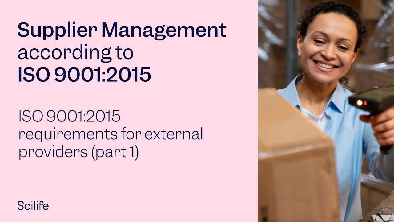 Supplier management according to ISO 9001:2015