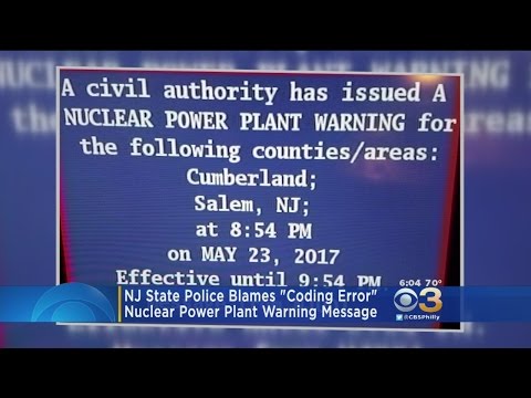 NJ State Police Blames "Coding Error" For Power Plant Warning