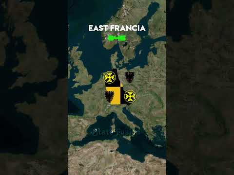 Evolution of Germany #geography #history #map #mapping #viralvideo #edit #trending #usa #shorts #fyp