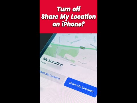 How to Turn off Share My Location on iPhone?