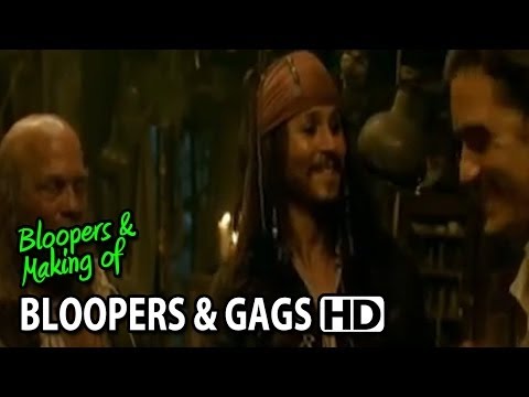 Pirates of the Caribbean: Dead Man's Chest (2006) Bloopers Outtakes Gag Reel