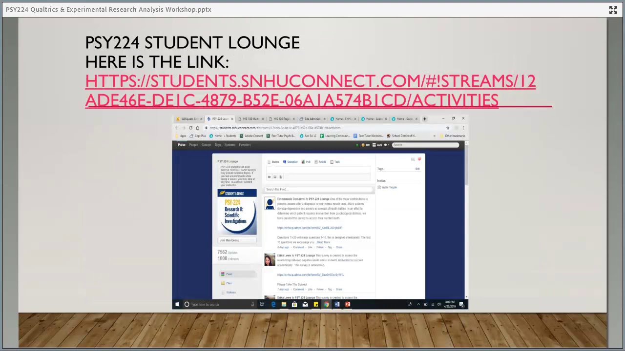 PSY-224 Qualtrics & Experiment Research Worksheet