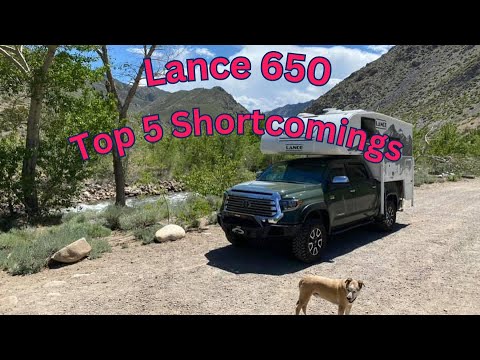Top 5 Shortcomings of the Lance 650 Truck Camper