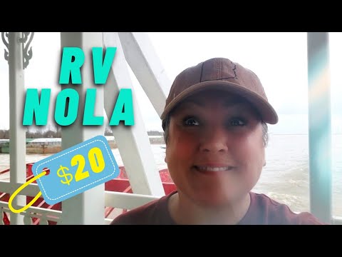 RV DOWNTOWN NEW ORLEANS for $20?!? Yup. Camping across Louisiana Full-Time RV Life Mardi Gras Travel