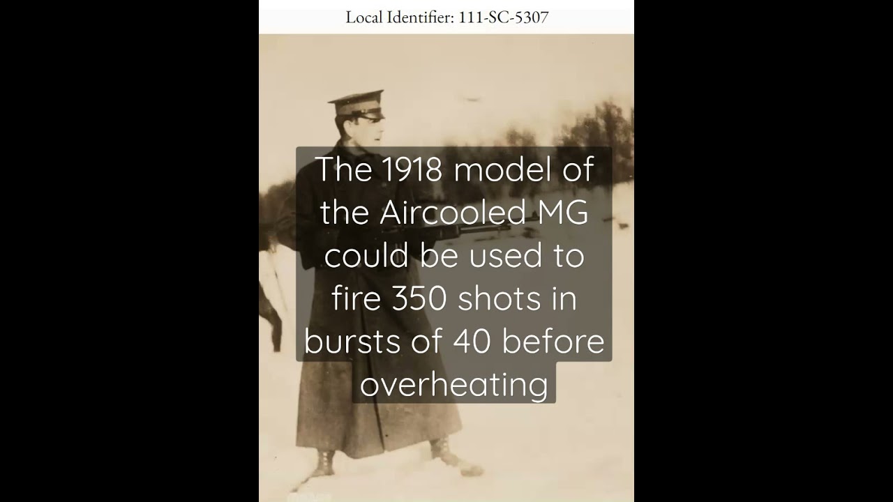 The Commonwealth #OTD Dec 31 1918 reports on the Browning Machine Gun the 