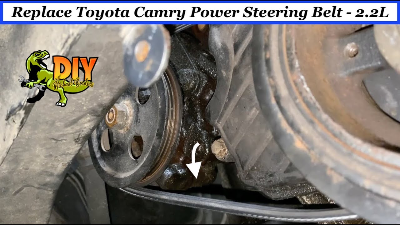 Replace Toyota Camry Power Steering Belt - (1997-2008)