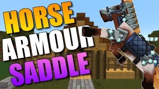 Craftable Horse Armour and Saddle Mod Para Minecraft 1.11.2/1.10.2/1.9. ...