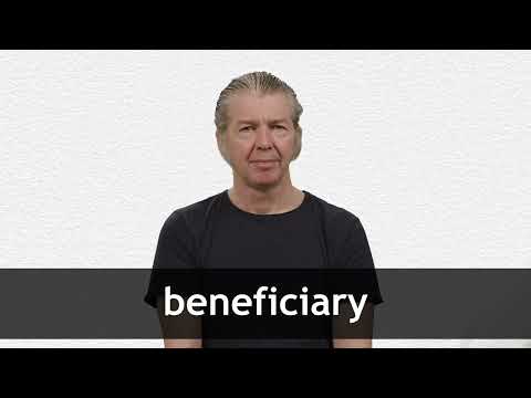 How to pronounce BENEFICIARY in American English