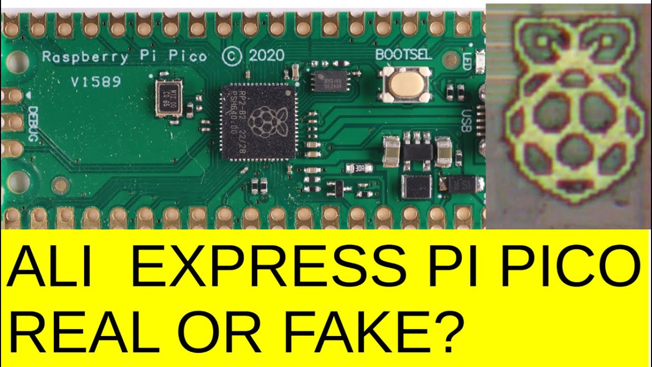 RASPBERRY PI PICO FROM ALI EXPRESS: REAL OR FAKE??