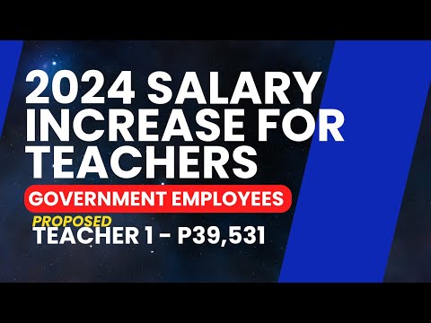DEPED TEACHERS SALARY INCREASE PROPOSED LATEST UPDATE 2024