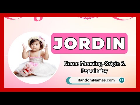 Jordin - Baby Girl Name Meaning, Origin & Popularity - RandomNames.com
