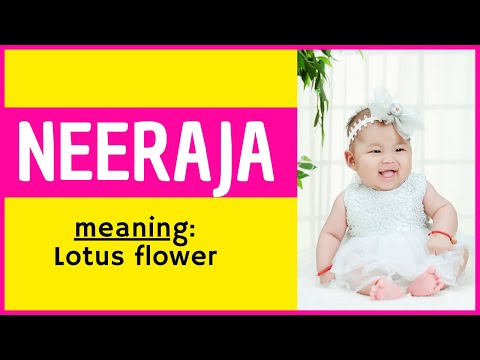 ✨ Neeraja - Neeraja Name Meaning – Neeraja Name Status - Indian baby girl names - Hindu baby names