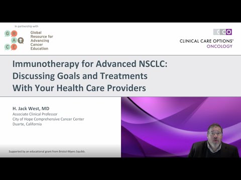 GRACE & CCO - Immunotherapy for Advanced NSCLC: Discussing Goals &Treatments with your Providers