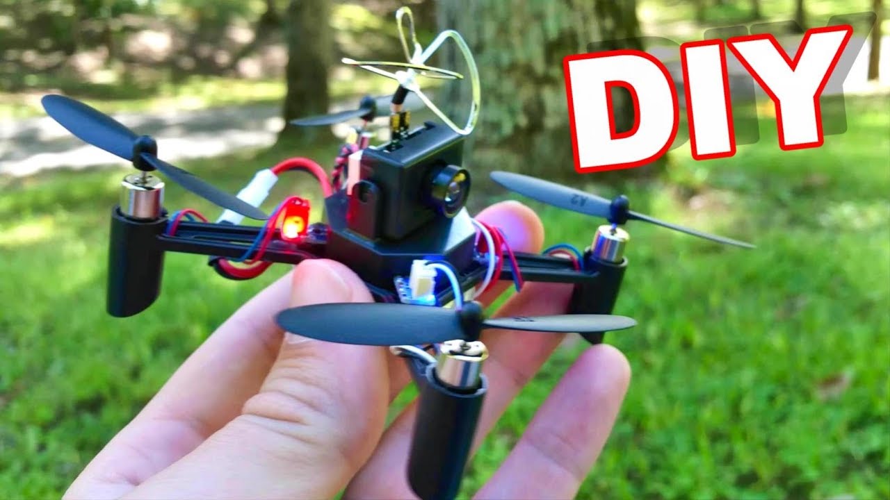 DIY FPV Drone - DM002 Build it Yourself - Dirt Cheap and Easy to Build and Fly! - TheRcSaylors