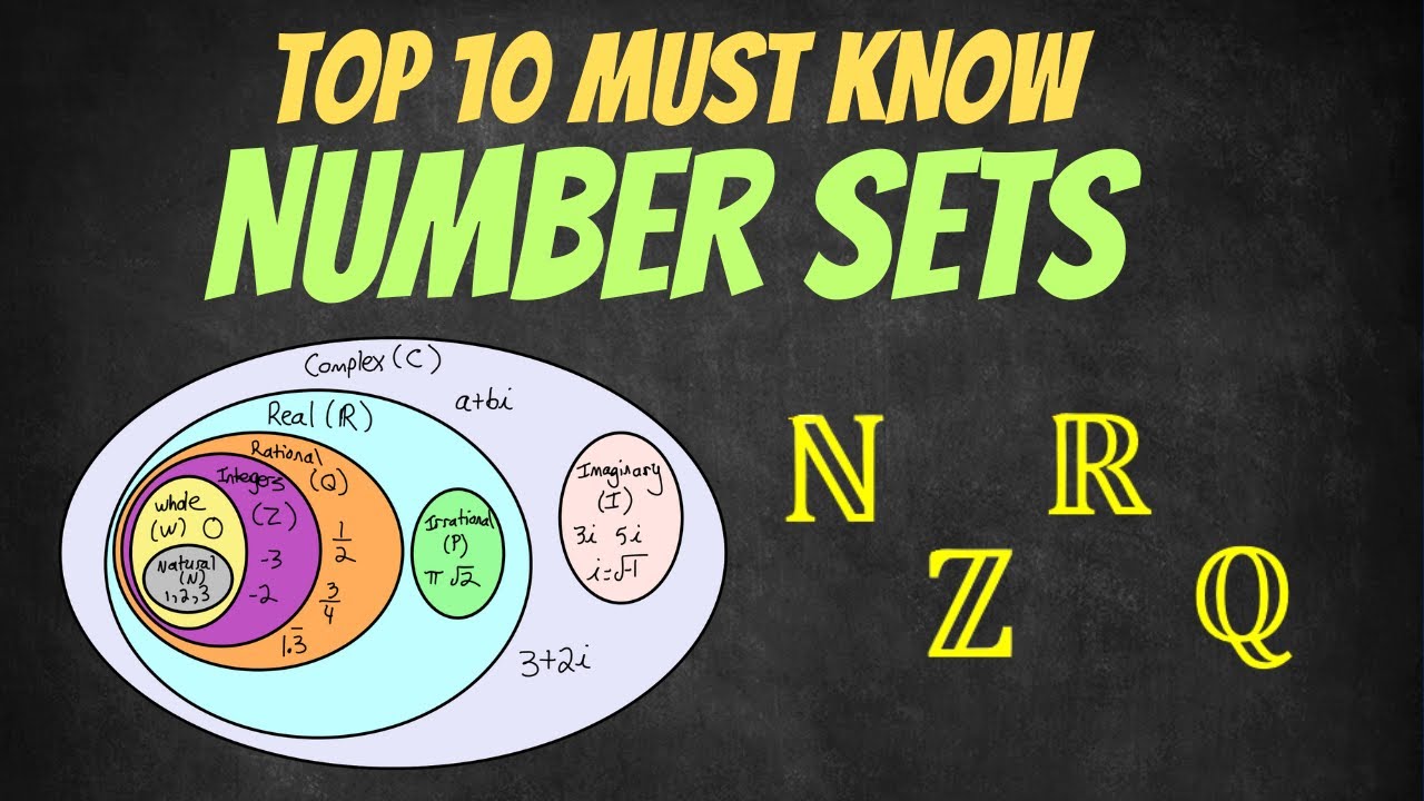 Top 10 NUMBER SETS
