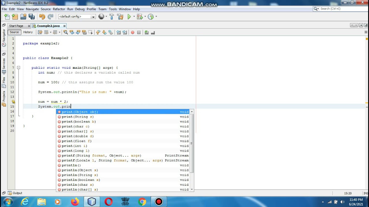 Java the complete Reference Ninth Edition (Chapter 2) 2 A Second Short Program