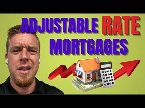 Adjustable rate mortgages are back