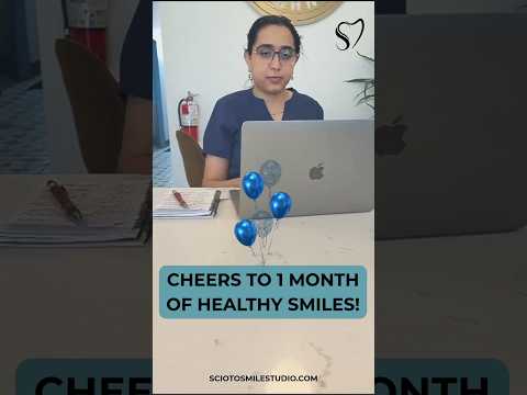 One Month Anniversary At Scioto Smile Studio #dentist #dentalclinic
