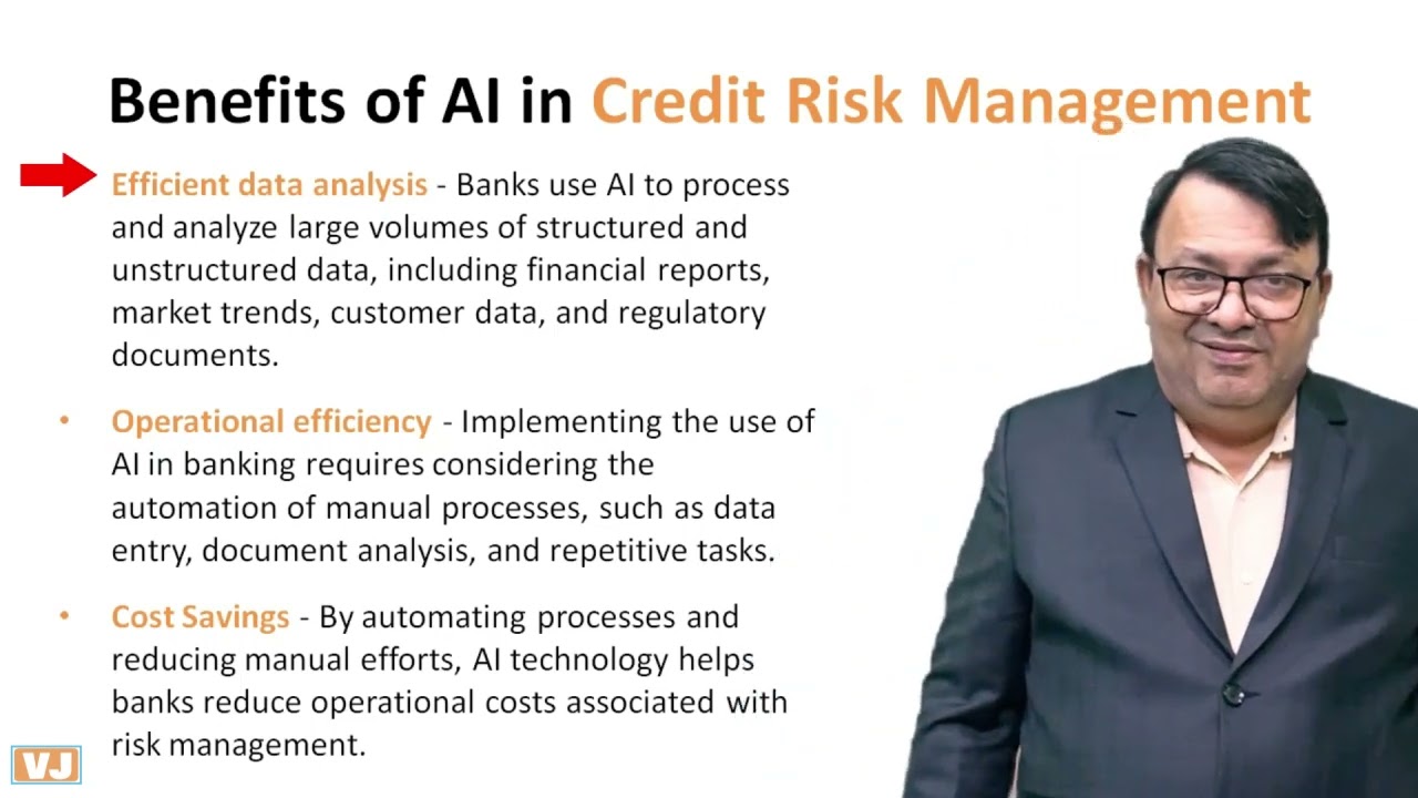 Benefits of AI in credit risk management