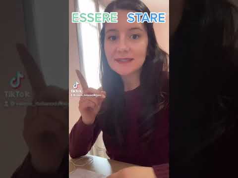 STARE and ESSERE what is the difference?