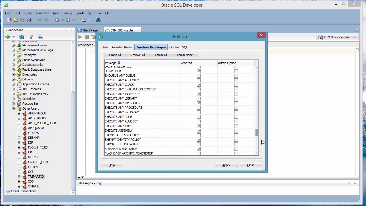 44 Create new connection with new user in Oracle SQL Developer   YouTube