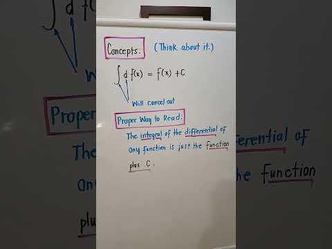 The Integral of Differential