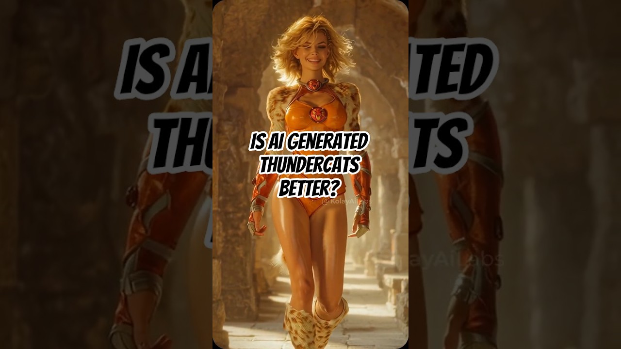 Is AI Generated Thundercats Better Than Classic Animation #thundercats