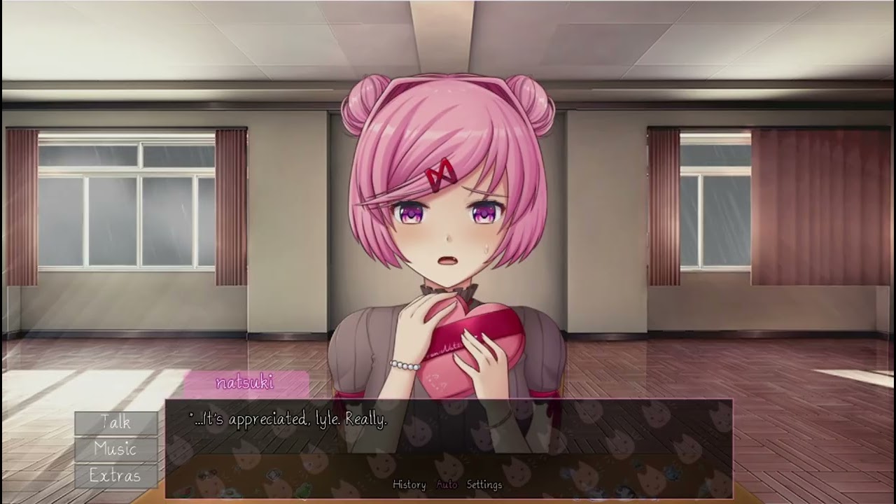 DDLC Just Natsuki mod  - Celebrating Valentine's Day with Natsuki in 2026