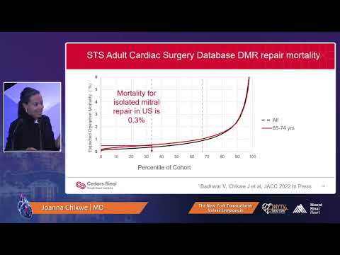 Joanna Chikwe, MD FLASH DEBATE Endpoints for Mitral TEER Trials Are Too Soft CON