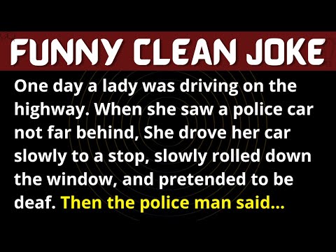 A Lady Was Driving On The Highway - (FUNNY CLEAN JOKE) | Funny Jokes 2022