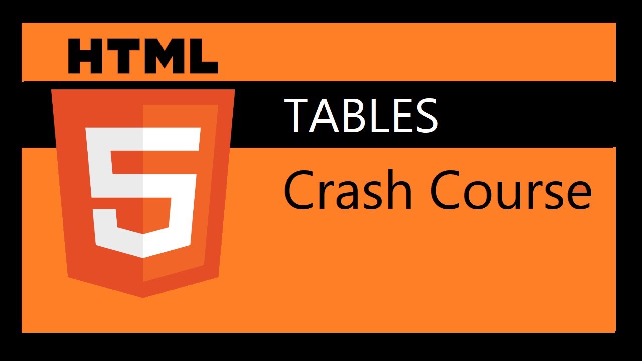 Understanding HTML Tables (2022)