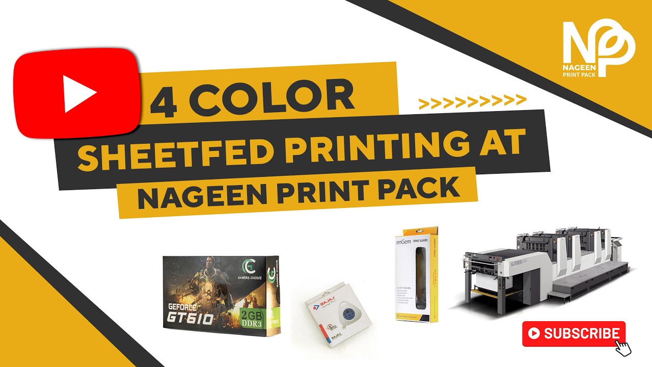 4 color sheetfed printing at nageen print pack.
