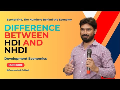 Difference between HDI and new HDI | Meaning of HDI and NHDI | New Human Development Index