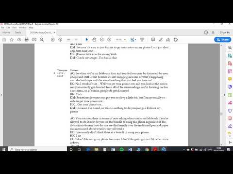 Nvivo Introduction to Transcribing an Interview