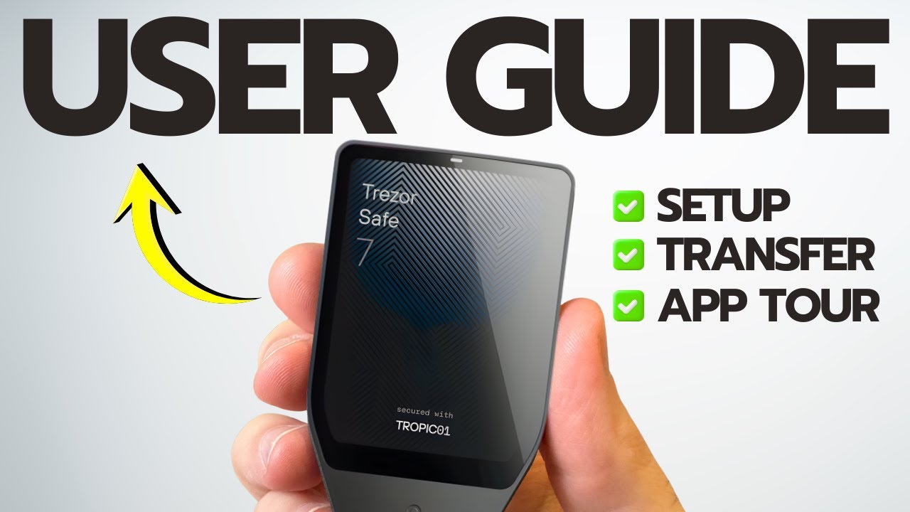 Trezor Safe 7 Beginner’s Guide: Easy Setup & Transferring Crypto!