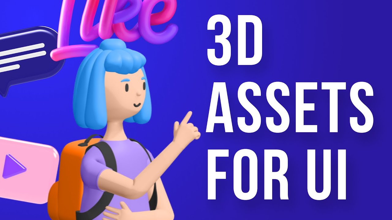 Amazing New 3D Illustrations for UI Designers | Design Essentials