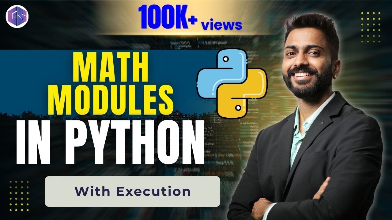 Lec-74: Math Module in Python with example