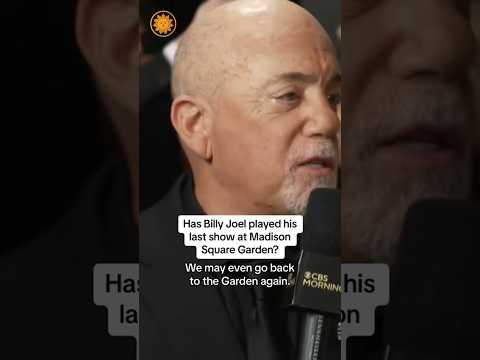 Billy Joel on performing at Madison Square Garden again #shorts
