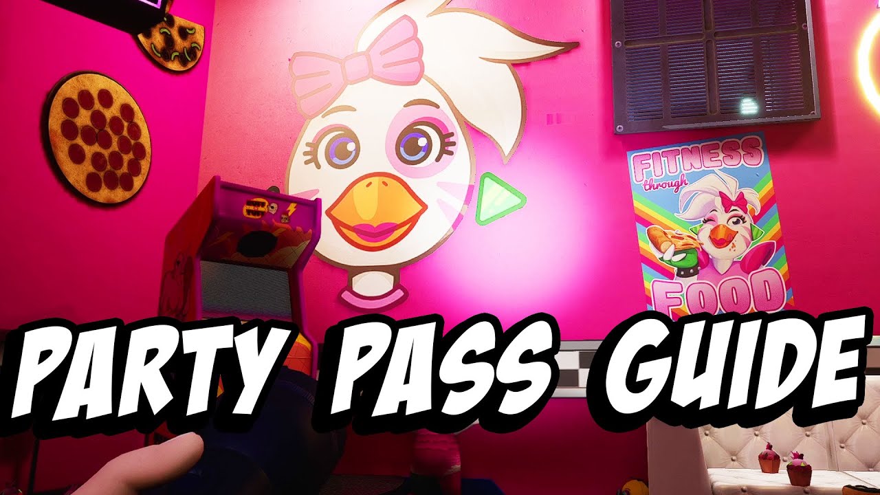 Party Pass Mission Guide and Upgrades | FNAF Security Breach Walkthrough part 8