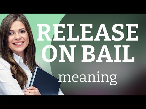 Understanding "Release on Bail" in English