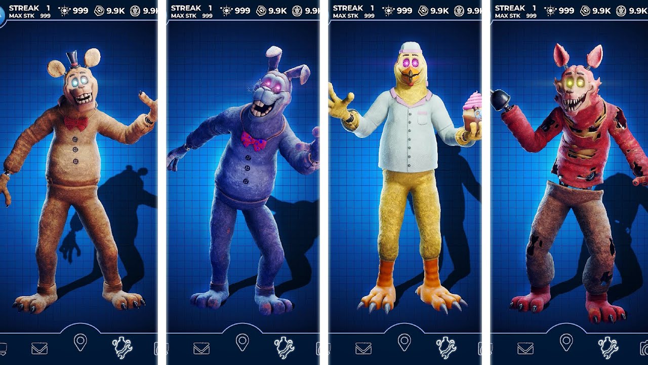 FNAF JR’s Animatronics Jumpscare & Workshop Animations