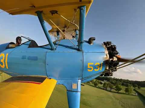 Stearman flight - Red Stewart Airshow