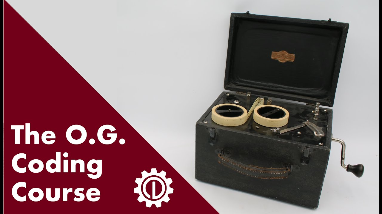 SHORT: Instructograph Morse Code Trainer