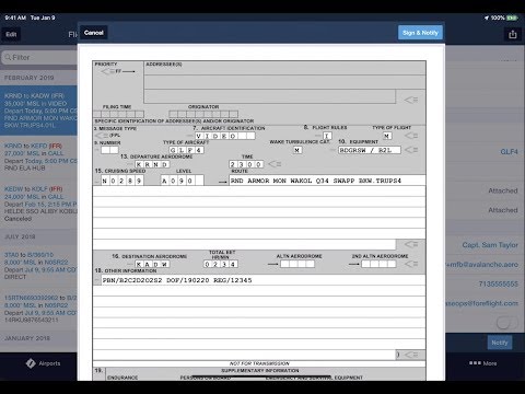 ForeFlight How-To: Military Flight Bag DD-1801 Filing