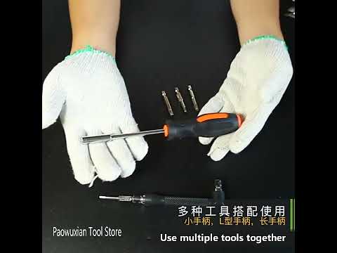 1/4' Hex Shank S2 Alloy Magnetic Square Head Screwdriver Bits Hand Tools Wrench SQ2-SQ5 with hole