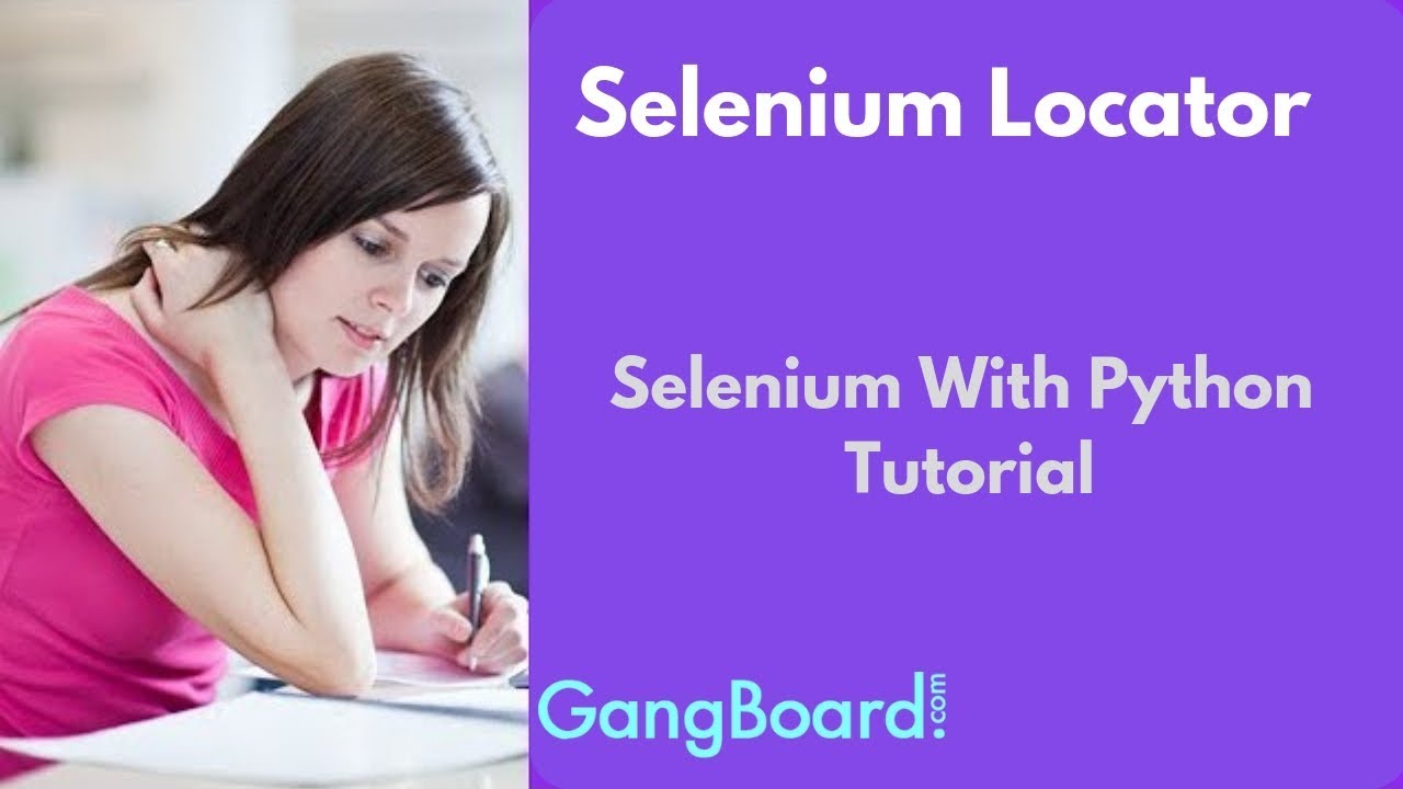 Selenium Locator | Selenium With Python Tutorial For Beginners