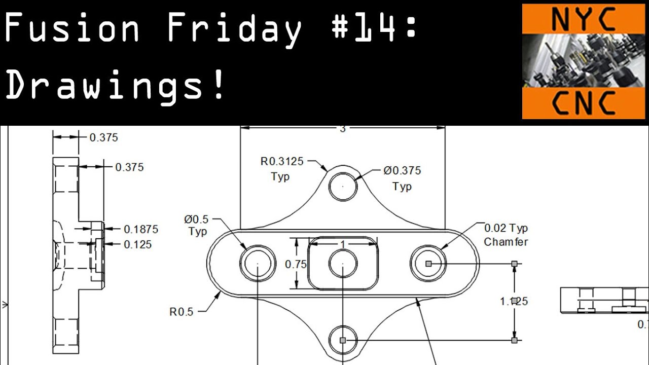 Fusion Friday #14: Drawings Tutorial