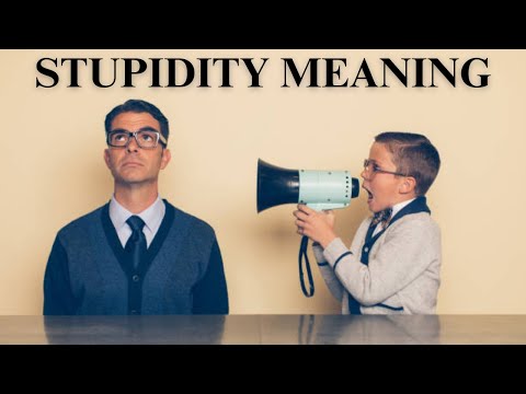What does stupid mean in the bible?